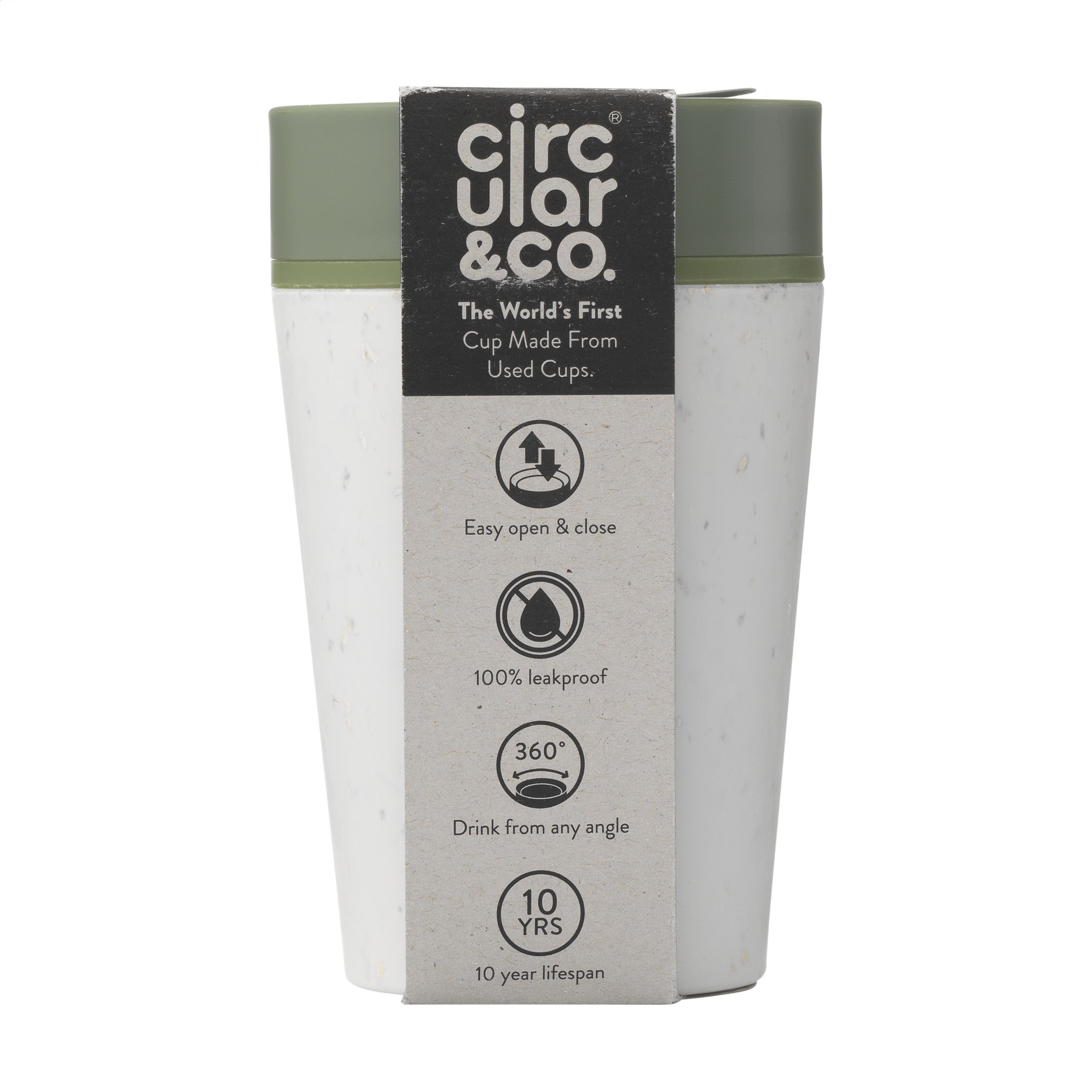 Circular&Co Recycled Coffee Cup 227 ml koffiebeker bedrukken ...