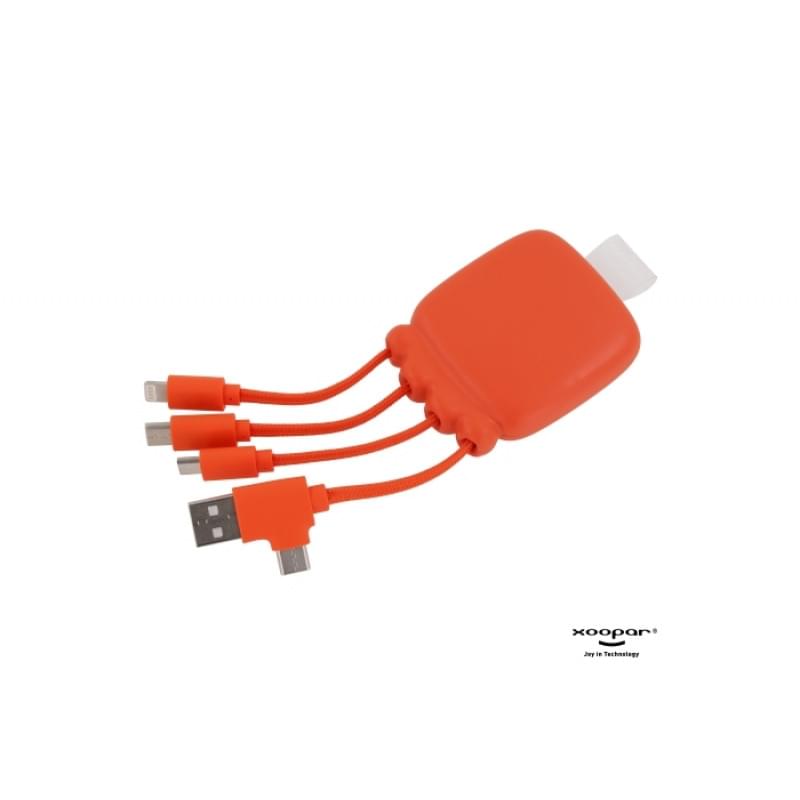 Xoopar Octopus Gamma 2 - 3000 mAh with dual adapter bedrukken ...