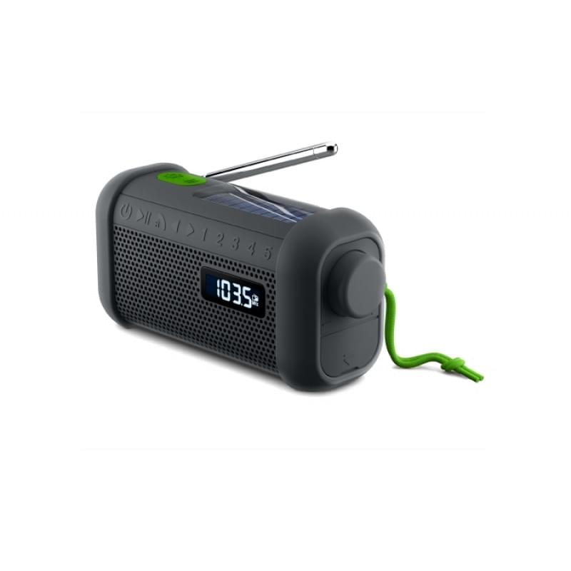 Muse radio Bluetooth speaker met solar en opwindmechanisme bedrukken ...