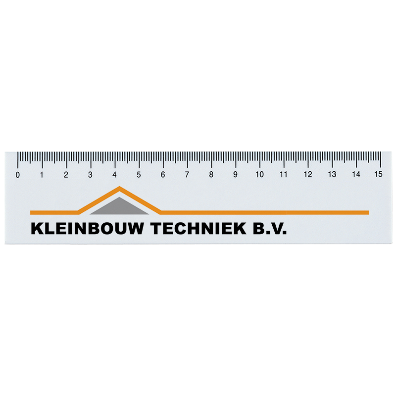 Liniaal 15 cm bedrukken? - Voordelig & snel bestellen