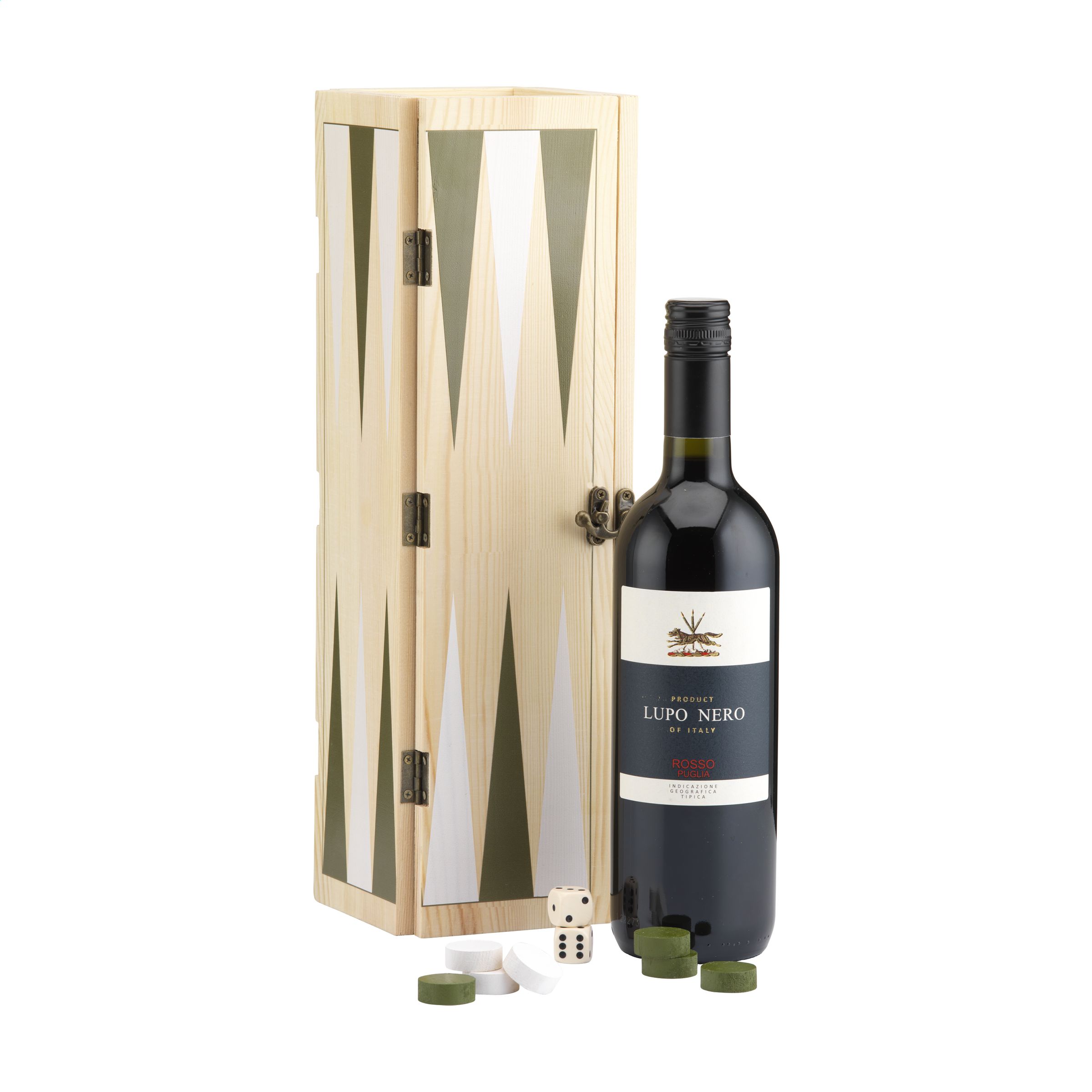 Rackpack Gamebox Backgammon bedrukken? - Voordelig & snel bestellen