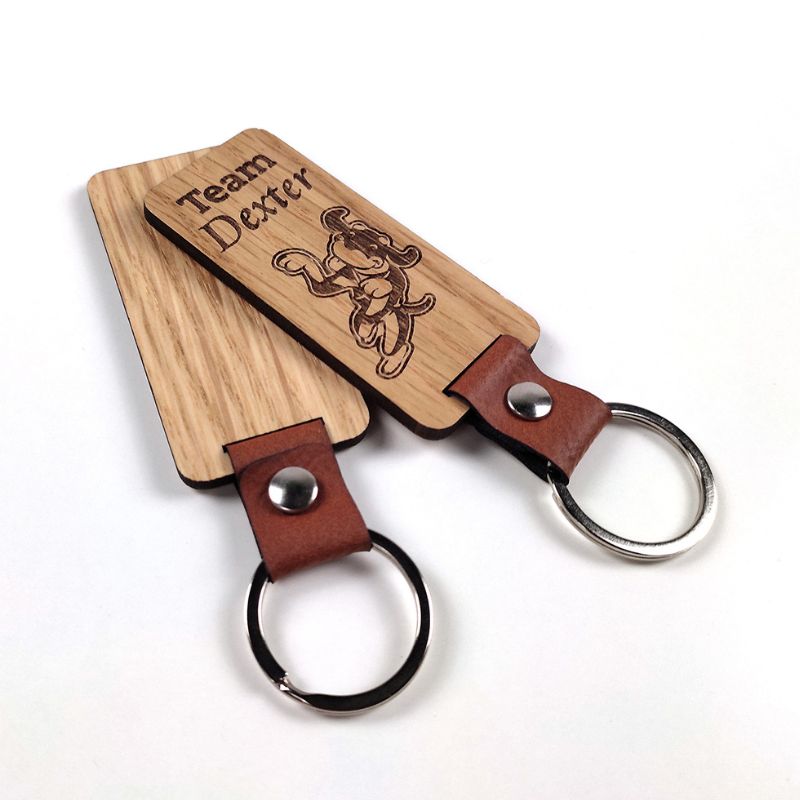 Sleutelhanger hout bedrukken? - Voordelig & snel bestellen