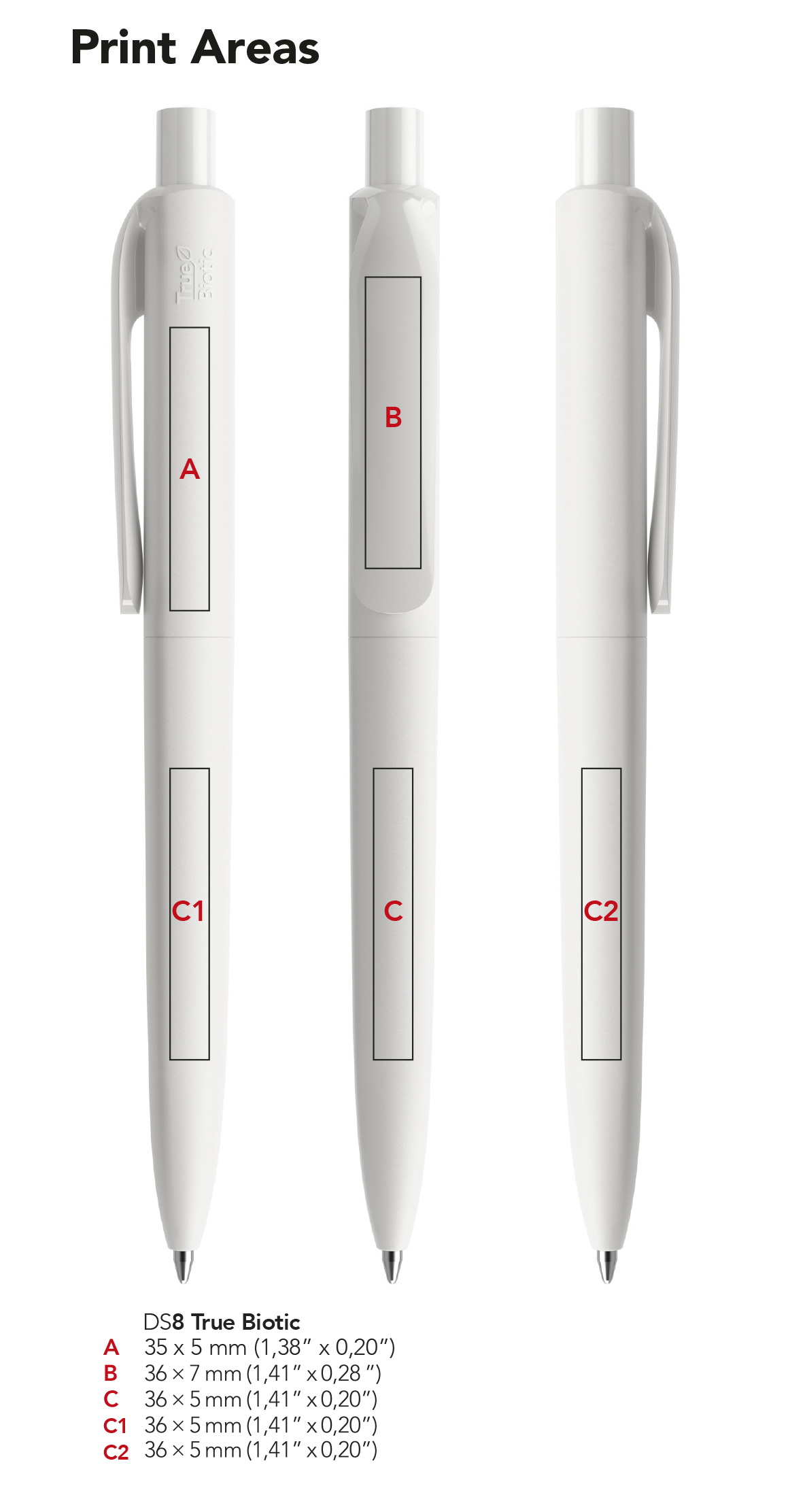 Prodir DS8 PBB True Biotic bedrukken? - Voordelig & snel bestellen