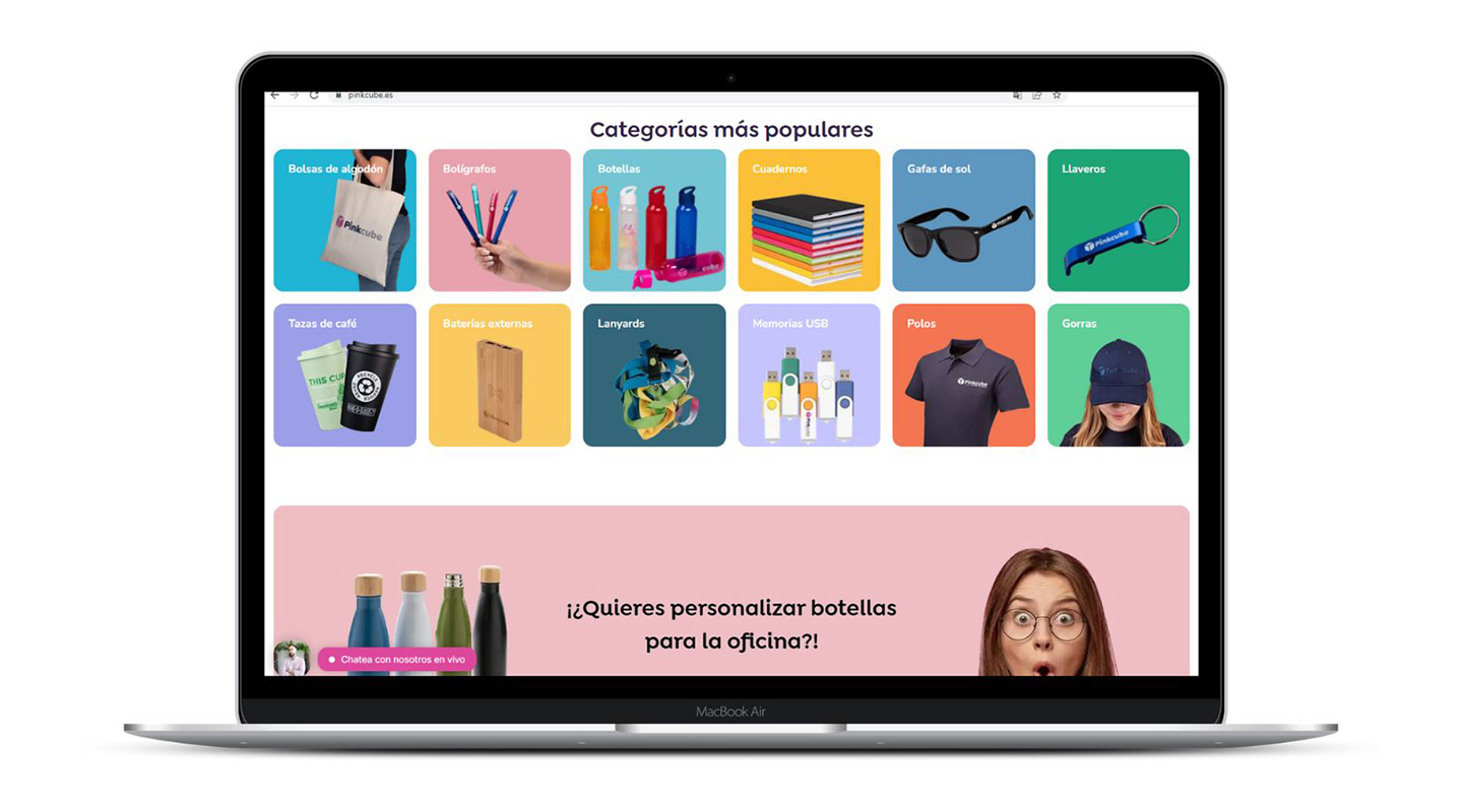 Over Pinkcube | Pinkcube